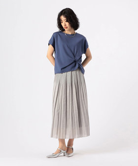 コットン強撚ポンチ デザインタックシャツ（01-01EI03-204）｜K.T