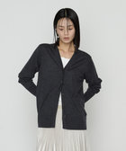 ウール梳毛 Vネックカーディガン（15-53IM11-205）｜コムサ（COMME CA